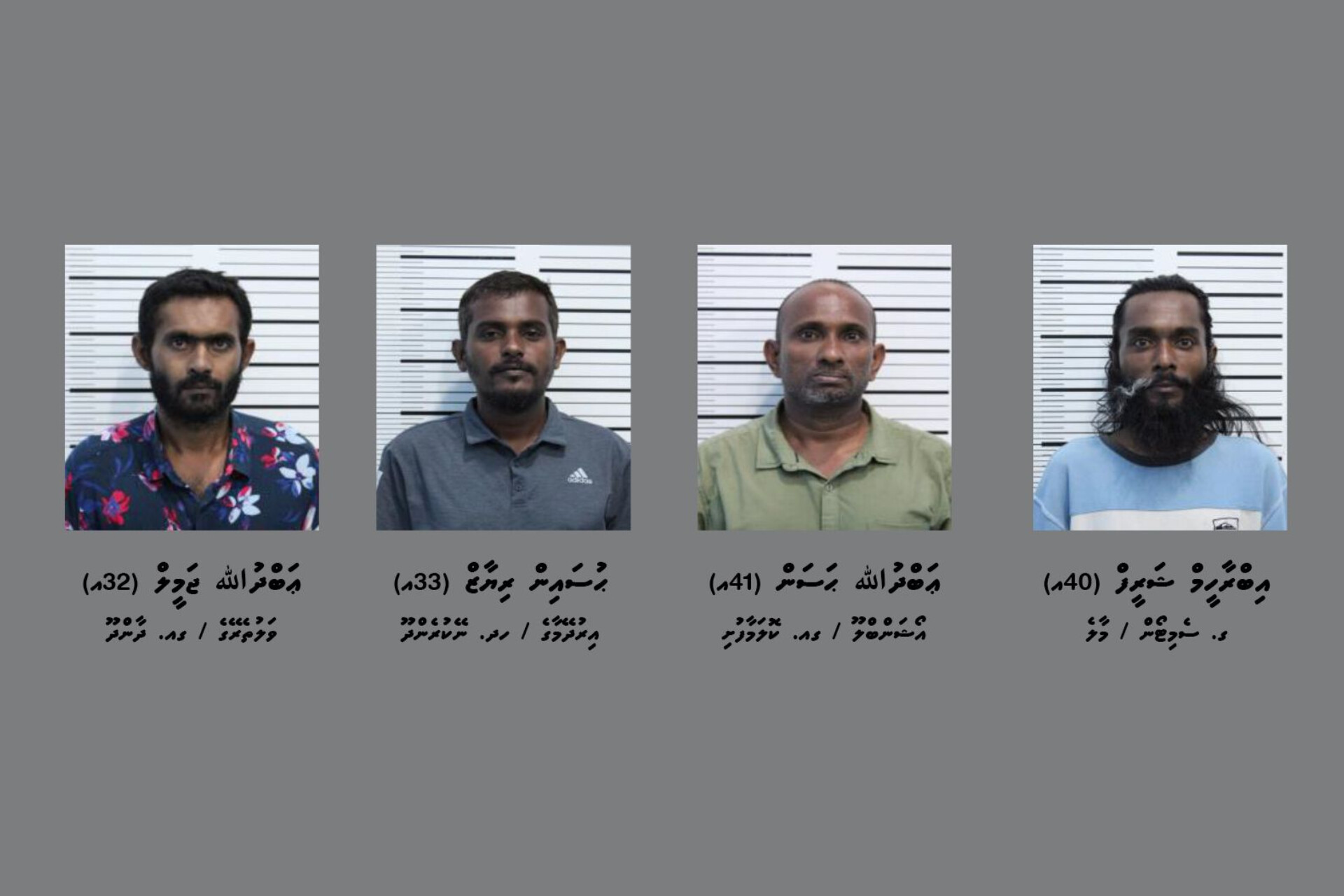 Four Arrested in Drug and Cash Seizure at Hiyaa Flat - The Standard ...