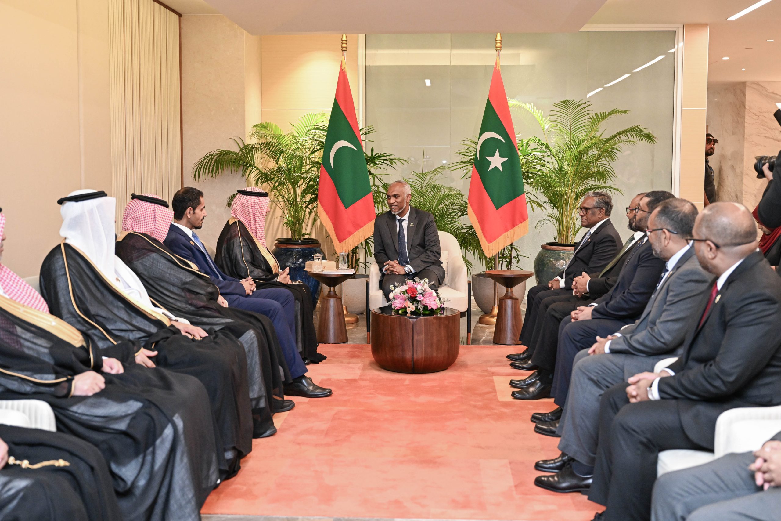 President Muizzu Thanks King Salman Crown Prince For Choosing Maldives