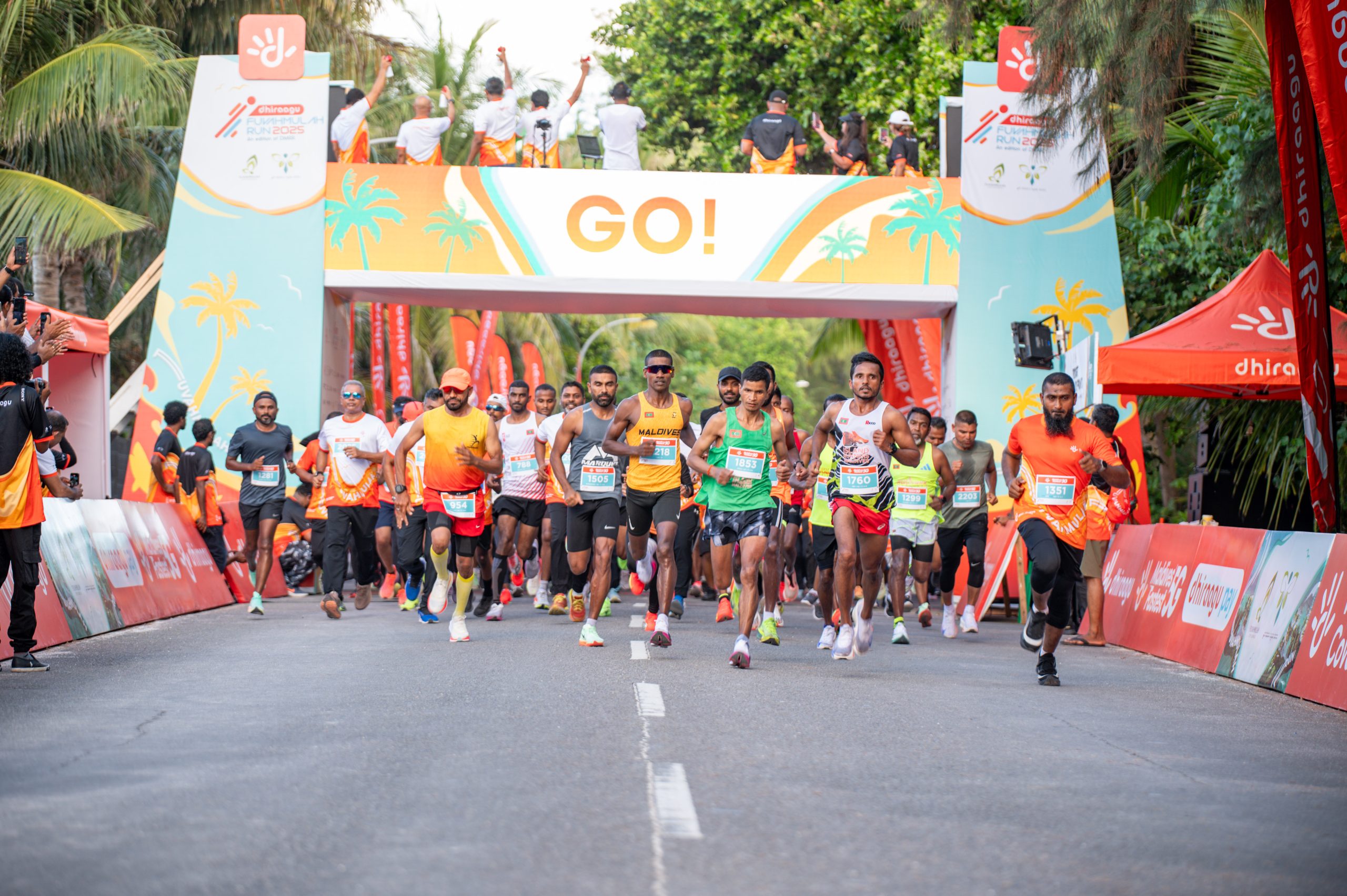 Over 1,100 Runners Join Landmark Dhiraagu Fuvahmulah Run 2025 - The ...