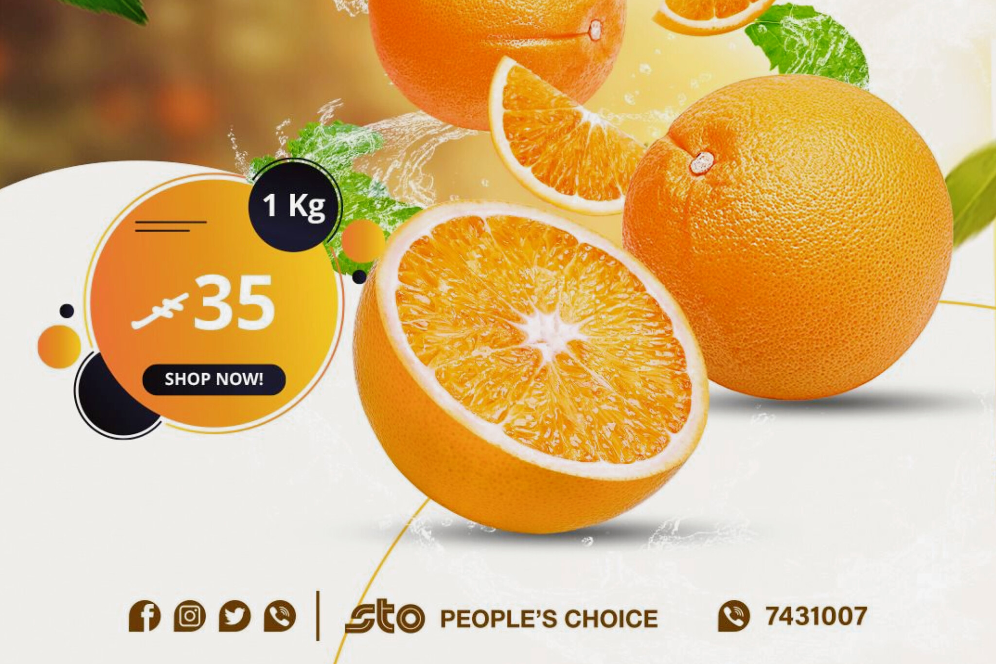 STO imports and offers oranges at MVR 35 per kg, countering market ...