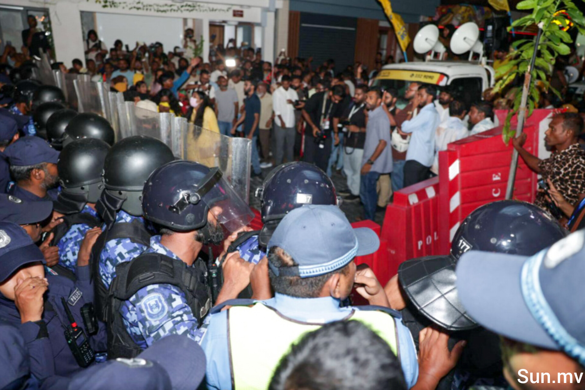 Police confirm: MDP protesters defied route, attacked officers, and ...
