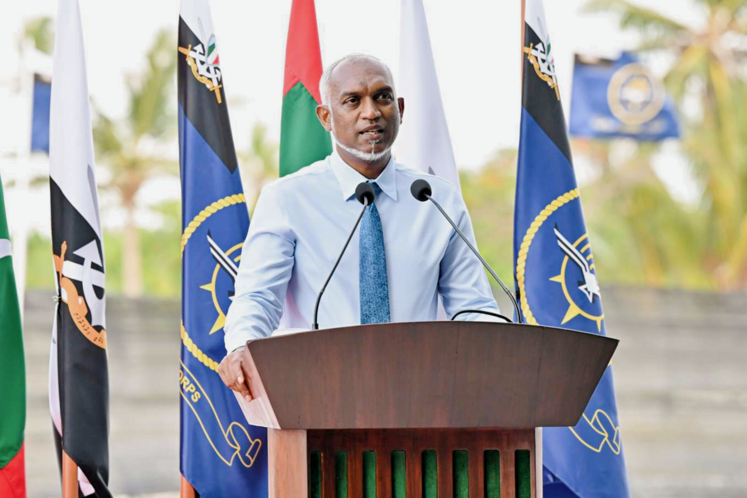 President Muizzu unveils plans to build a powerful air fleet for MNDF ...