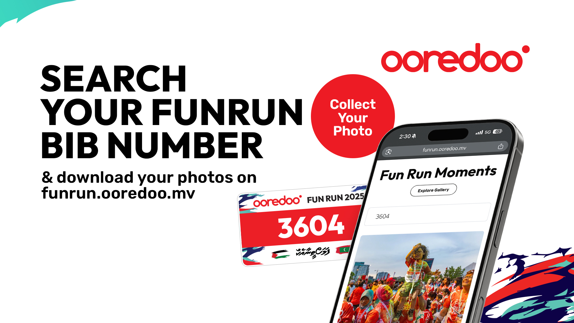 Ooredoo Launches Bib-Based Photo Search for Fun Run 2025 Participants ...
